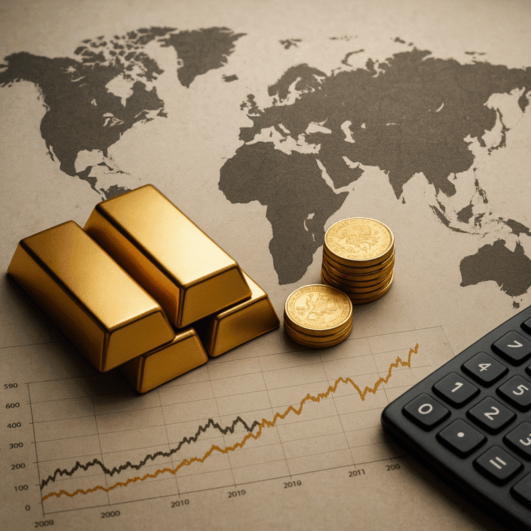 How Exchange Rates Shape Gold Prices Around the World - World gold price