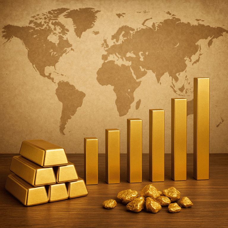 The Top Gold-Producing Countries in 2025 - World gold price